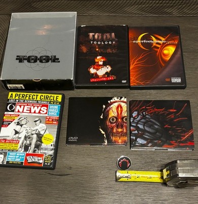 Tool Salival VHS BOX SET! Maynard APC MISPRINT! RARE! PLUS EXTRAS! DVD ...