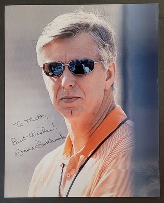 Dave Dombrowski MLB Executive Autographed Signed 8"x10" Photo | eBay