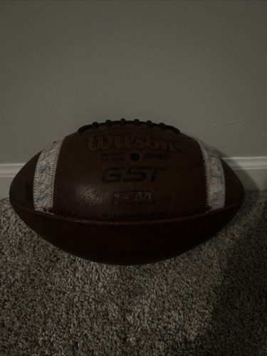 Wilson 1003 GST Football NFHS/NCAA Leather Football | eBay