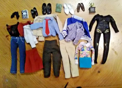 MEGO CLOTHES LOT Book Shoes & more | eBay