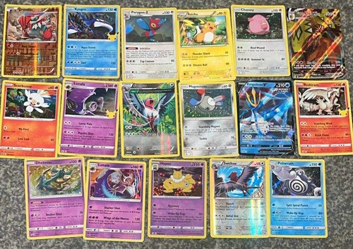 54x Vintage Pokemon Holos Shinies Vmax Cards Bundle Joblot Including ...
