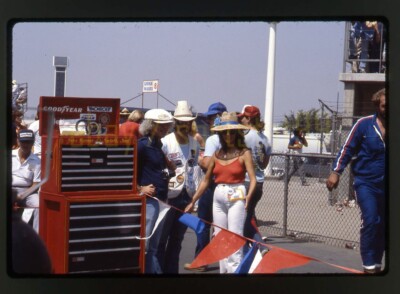 Pit Road / Fans - 1979 CART California 500 @ Ontario CA - Vintage Race ...