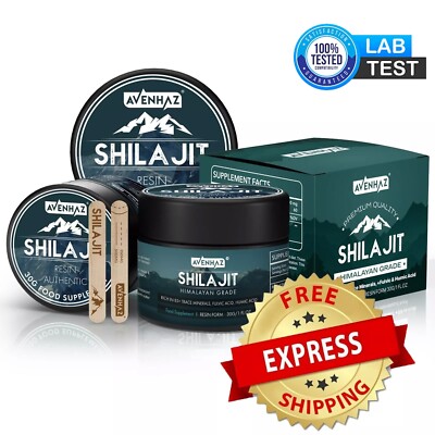Himalayan Shilajit Resin 30g 100% Pure Lab Tested Safest & Highest ...