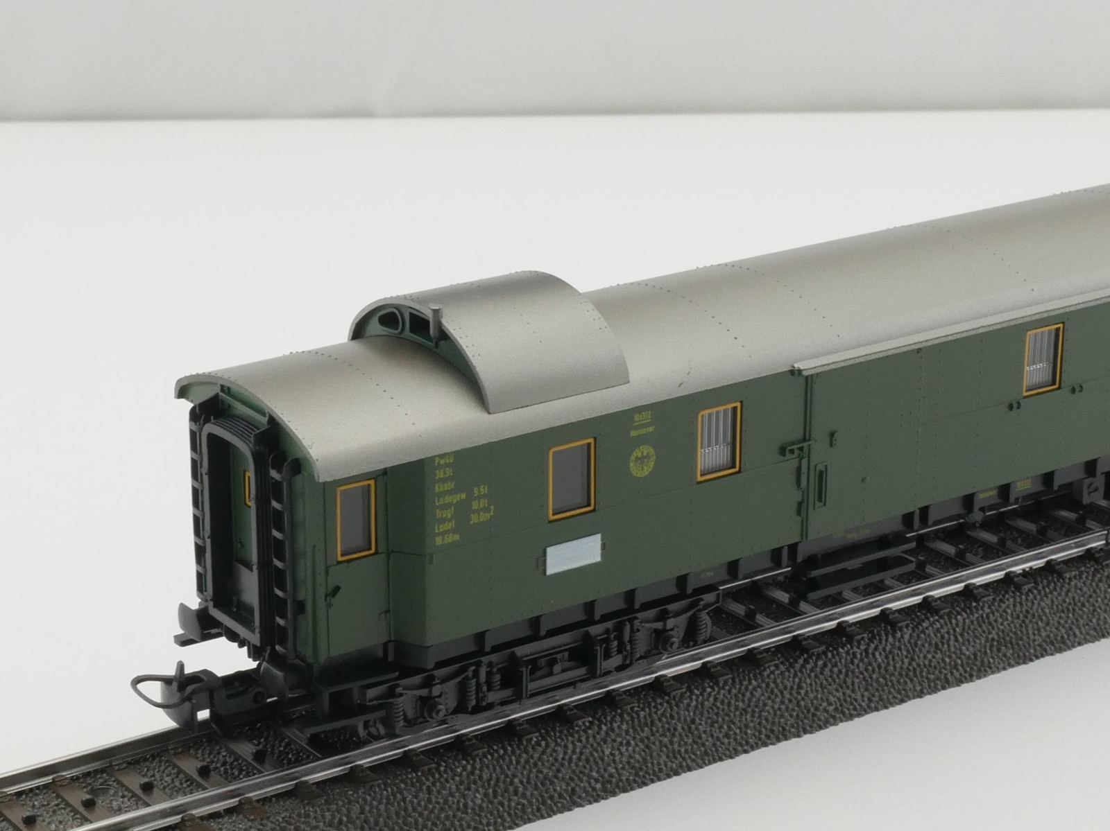 Märklin 4142 Gepäckwagen Pw4ü DRG Reichsbahn AC wie NEU! OVP 1702-15-11 ...