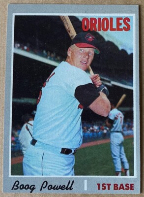 BOOG POWELL 1970 TOPPS Card #410 NM-MT Condition | eBay