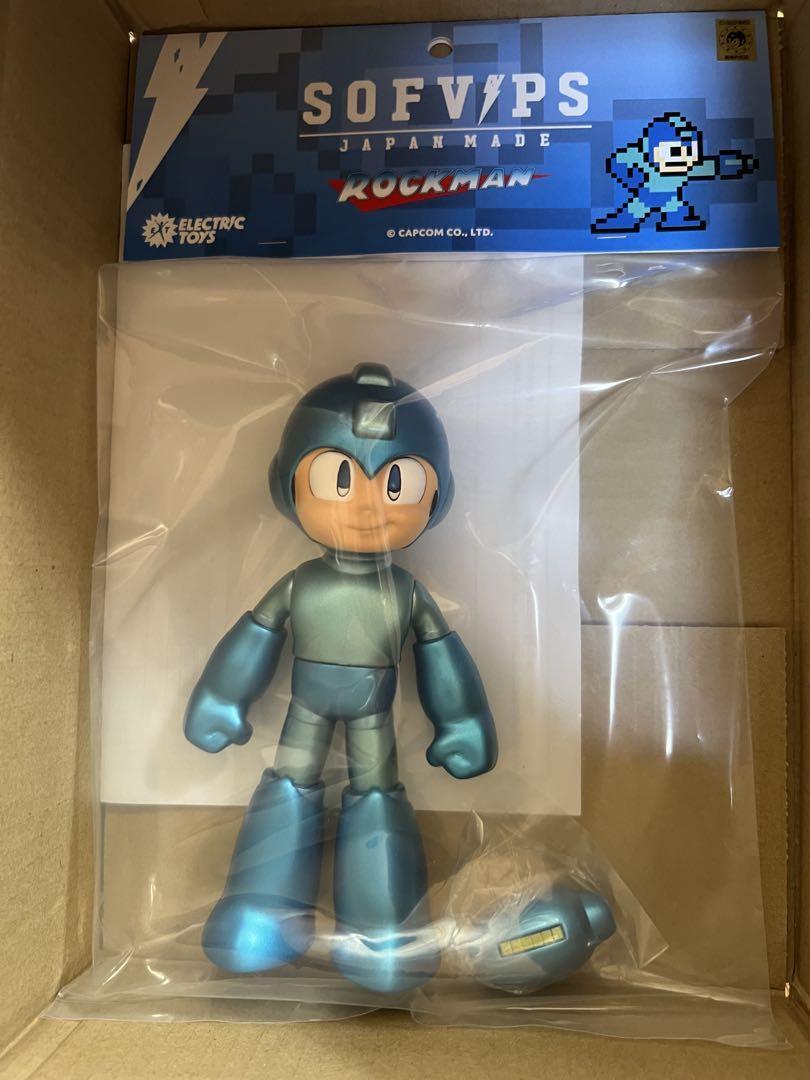 Mega Man Metallic Color SOFVIPS Soft Vinyl Figure Capcom | eBay