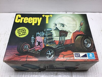 1/25 Scale MPC Creepy T Model Car Kit #1-0631 STARTED | eBay
