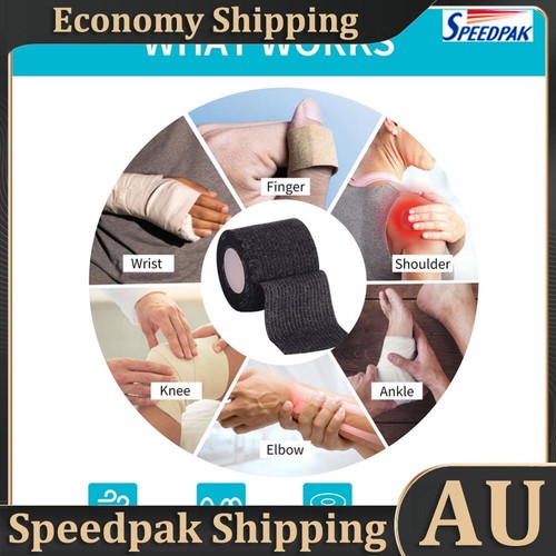 Self Adhesive Bandage Wrap Elastic Breathable Compression Wrap (5cmx4 ...