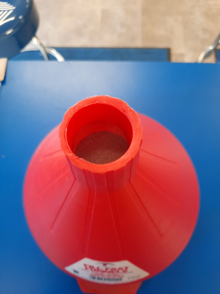 ESP - 240116 - 1 GALLON FUNNEL W/BRASS SCREEN | eBay