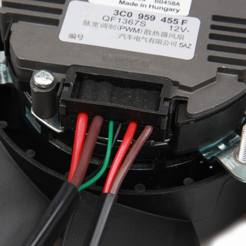 1X Radiator Cooling Fan Fit For VW Jetta Rabbit Passat AUDI TT A3 3C0 ...