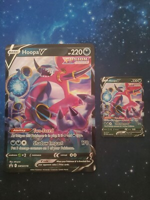 Hoopa V Promo + Jumbo SWSH176 | eBay