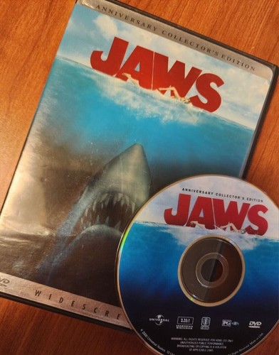 Jaws (DVD, 2000, Anniversary Collectors Edition Dolby 5.1 Surround ...