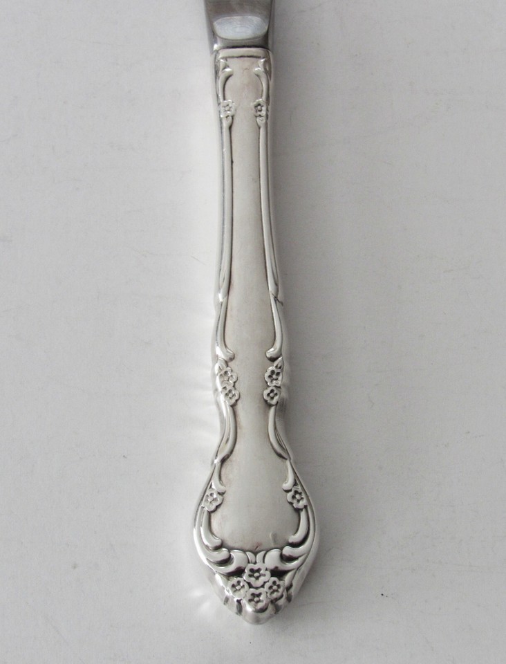 Oneida Community AFFECTION Silverplate 8 DINNER KNIVES Flatware 1960 | eBay