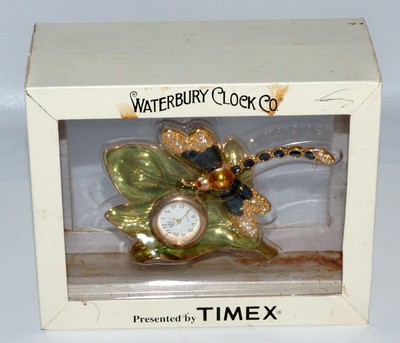 Waterbury Clock Clock Co. Presented by Timex Butterfly NOS | eBay
