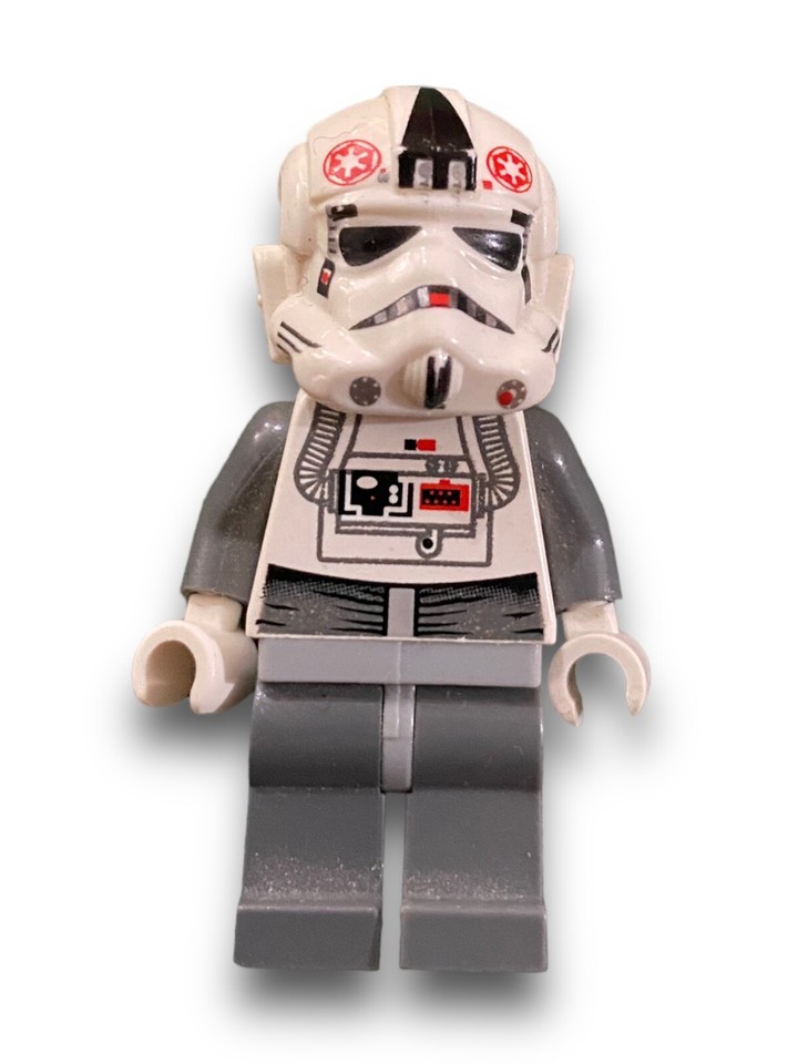 Lego Star Wars AT-AT Driver - Dark Gray Smirking Head Minifigure | eBay