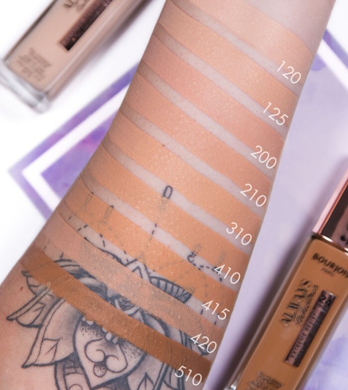 Bourjois - Foundation Always Fabulous 24H SPF20- 415 Sable (Sand) - 30 ...