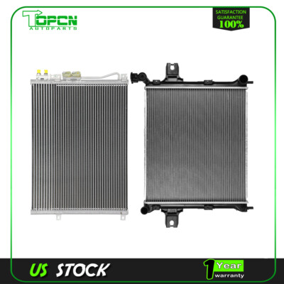 For 2006-10 Jeep Grand Cherokee 6.1L 3247 2839 AC Condenser & Radiator ...