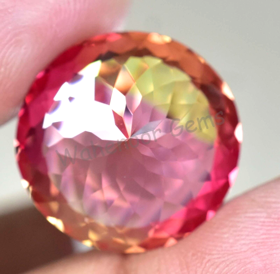 Natural Turkizite Color Change 23.75 Ct Round Turkey Certified Loose ...