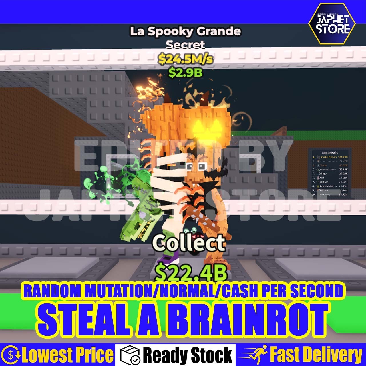La Spooky Grande Steal A Brainrot - Normal or Random Mutation/Traits | eBay