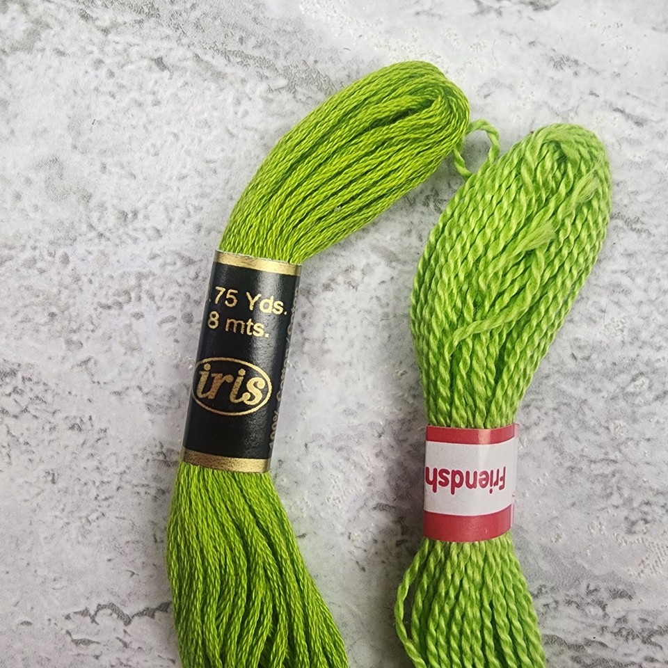 Lot Of 350+ Skeins Cards Embroidery Floss Thread DMC Iris Friendship ...