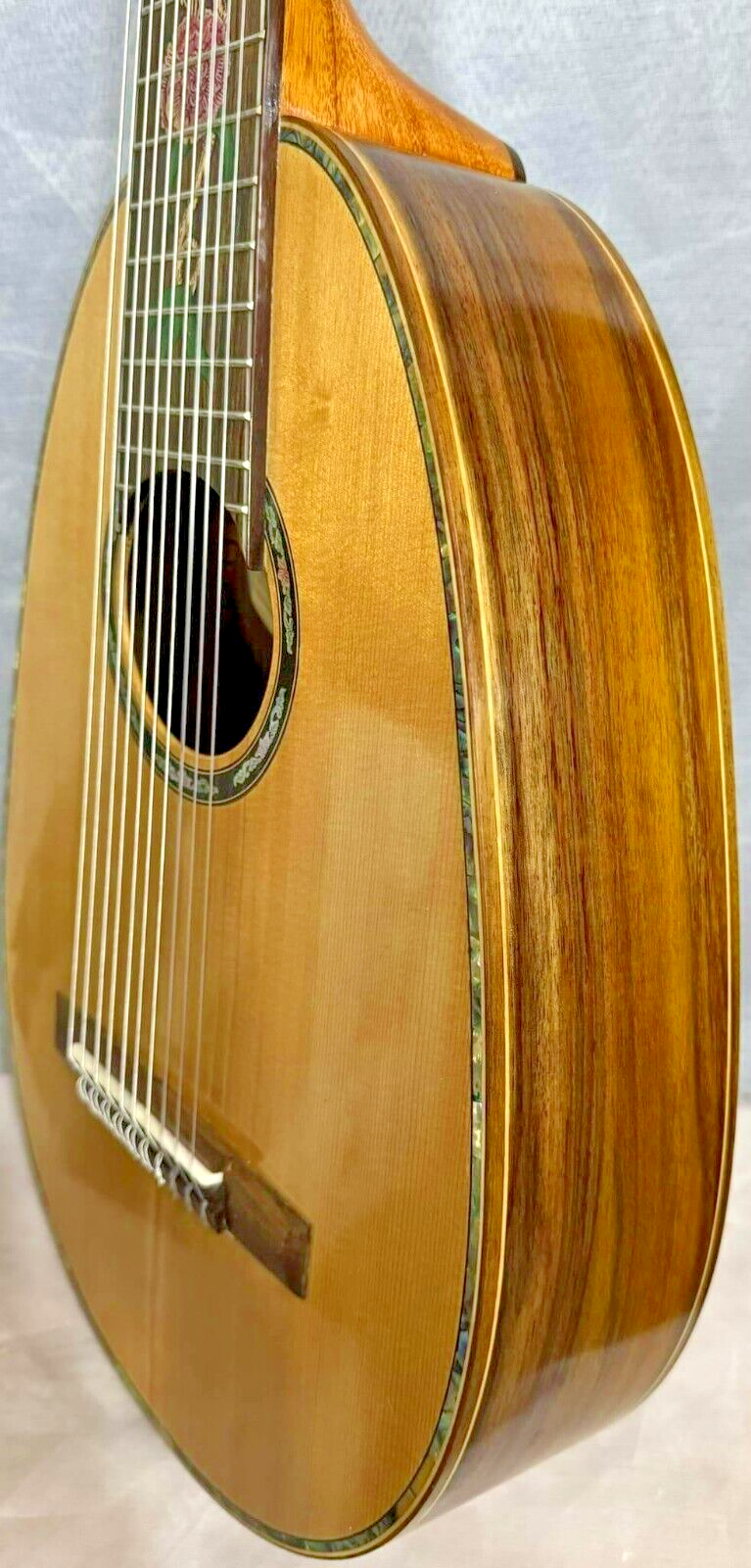 Blueberry Handmade Ten String Classical Nylon String Guitar Pre-Order ...