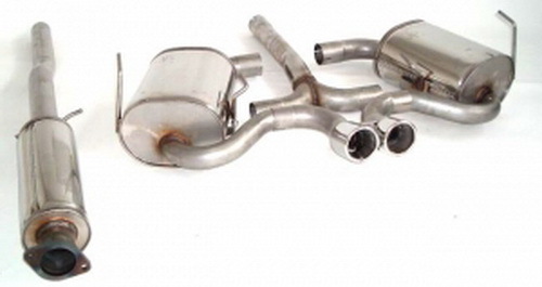 FMS Gr A Sportauspuff Anlage mittig Mini R50 One Cooper 1.6l 16V Orig ...