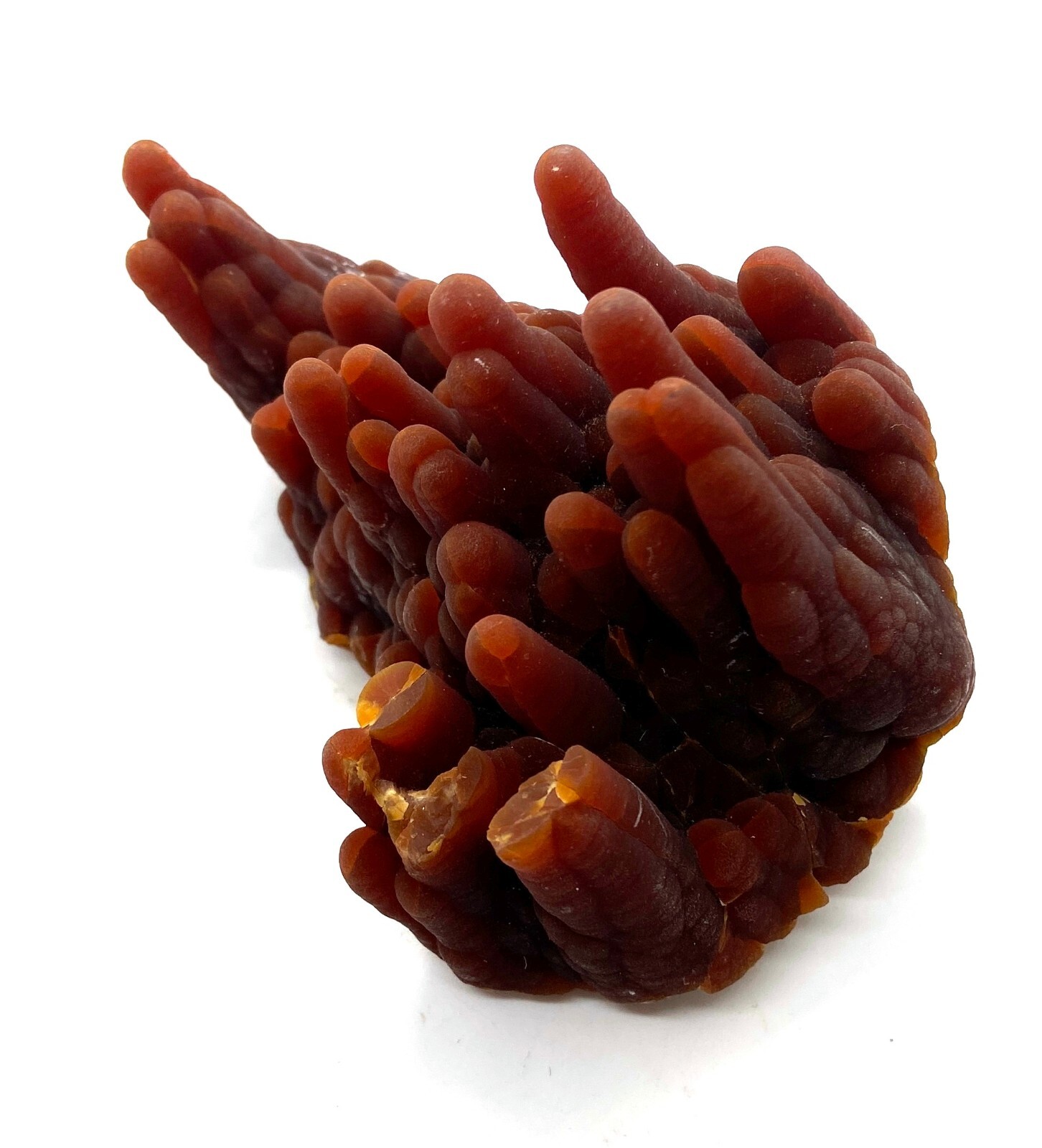 9 cm Red Calcite Stalactite - vintage specimen from Alzada, Montana | eBay