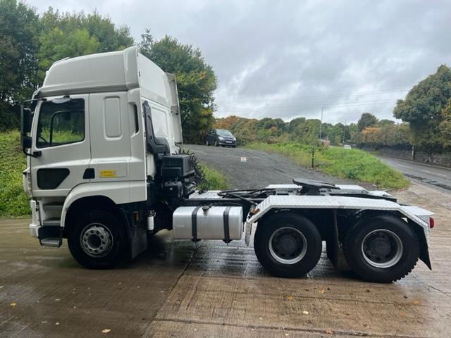 2018 DAF CF 480 Euro 6 6x4 hub reduction tractor unit twin line ...