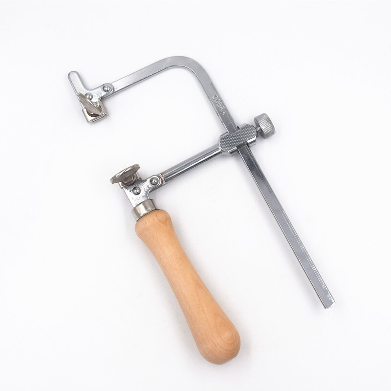 Mini U-shaped Saw Jewelry DIY Tool Jewelers Saw Bow Saw Frame W/ 12 ...