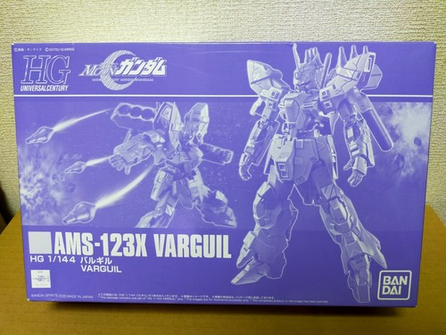 HG 1/144 Varguil Moon Gundam Premium Bandai Model Kit AMS-123X Mono eye ...