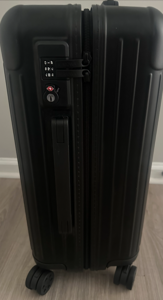 RIMOWA Essential Cabin Wheeled Carry-On Case Matte Black! | eBay