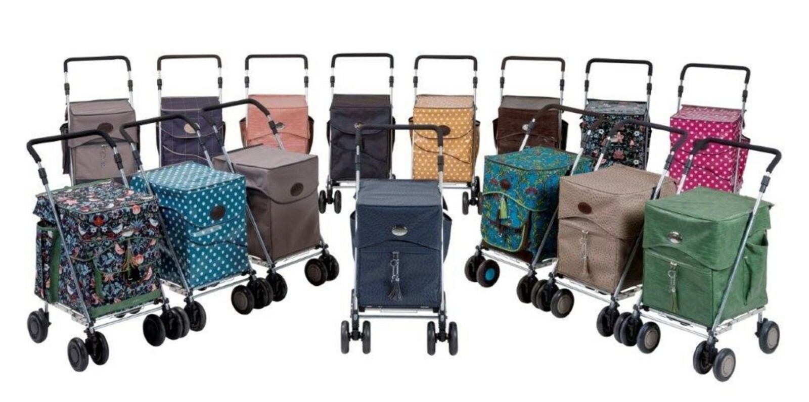 New Range GENUINE Sholley - 4 / 6 Wheels Bermondsey Shopping Trolley ...