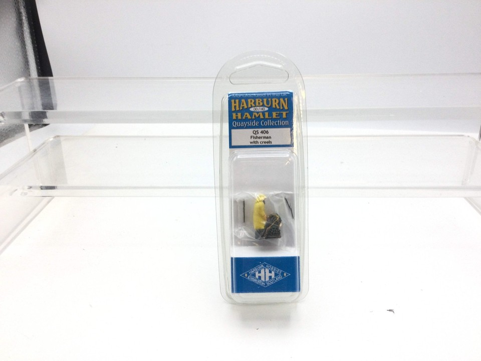 Harburn Hamlets QS406 OO Gauge Fisherman in Yellow Oilskins with Creeds ...
