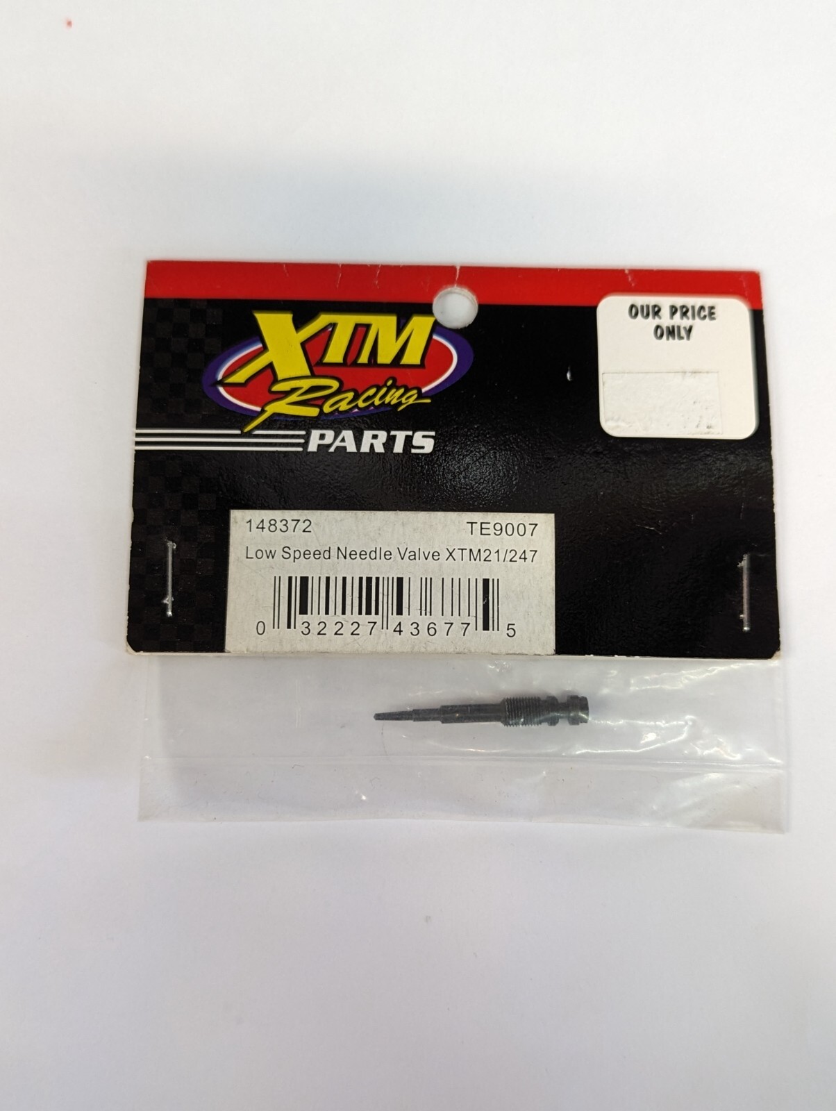 XTM RACING PARTS Low Speed Needle Valve XTM21/247 XTM148372 32227436775 ...