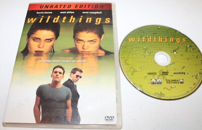 Wild Things (DVD, 1998, Unrated Edition) Kevin Bacon, Matt Dillon, Neve ...