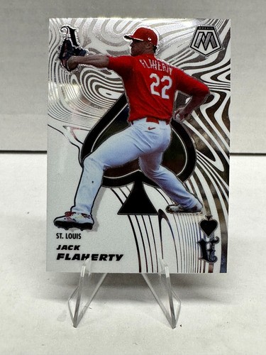 2021 Panini Mosaic Aces Baseball Card #ACE14 Jack Flaherty St. Louis ...