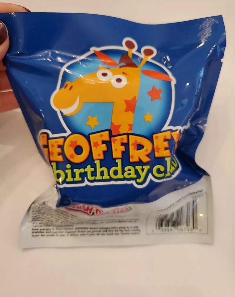 TOYS R US Geoffrey Birthday Club Squishy Toy New Jakks Pacific | eBay