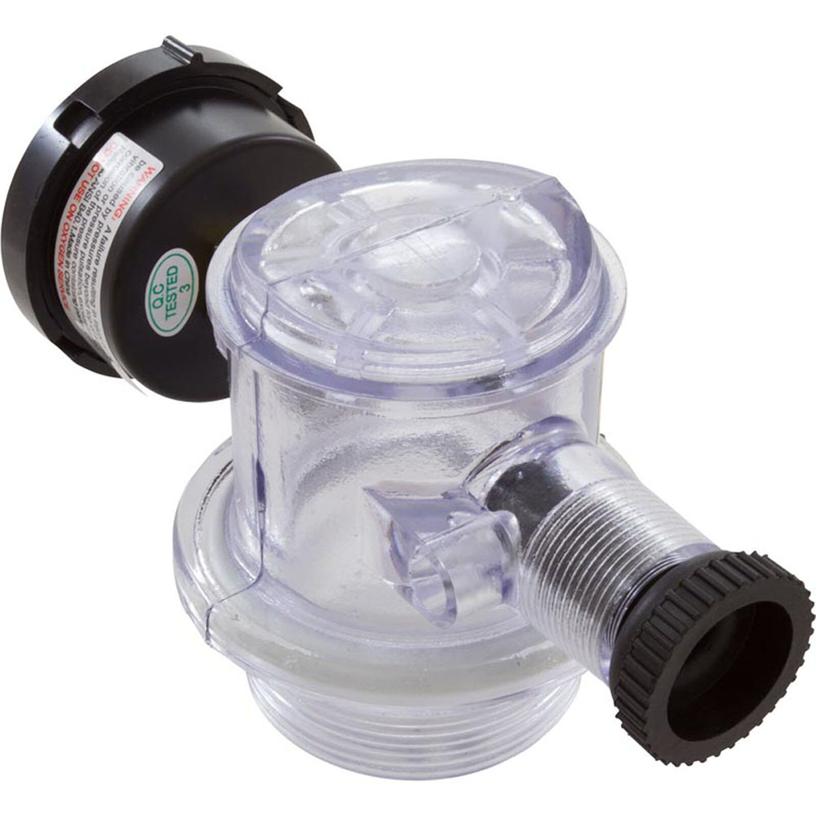 Tank Lid Kit, Pentair Triton TR100C/TR140C, 8-1/2", Black, Buttress ...
