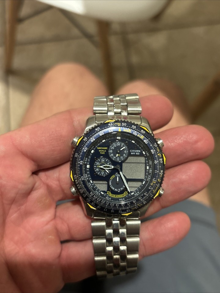 Citizen C300-Q00842 Promaster Navihawk Men's Wristwatch Analog Digital ...