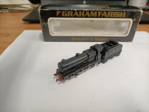 graham farish lms 9520 black class 7f locomotive loco n gauge | eBay UK