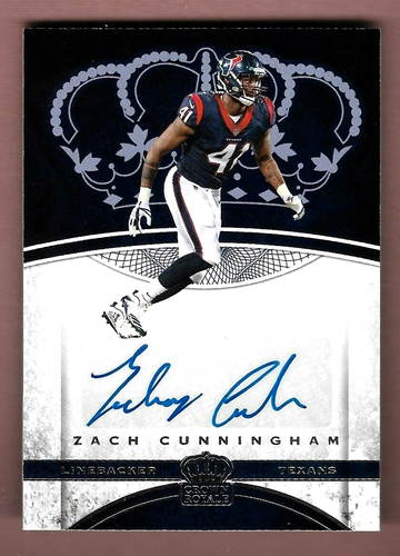 ZACH CUNNINGHAM 2017 PANINI CROWN PREFERRED ROOKIE RC AUTOGRAPH AUTO ...