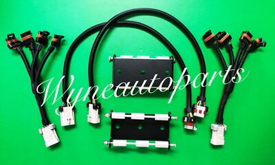 Coil Pack Relocation Kits for LS1 LS6 LSX SS Black Paint Bracket + 36 ...