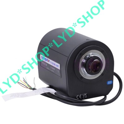 1pc New H6Z0812M 1/2" 8-48MM motorized zoom lens compatible with ...