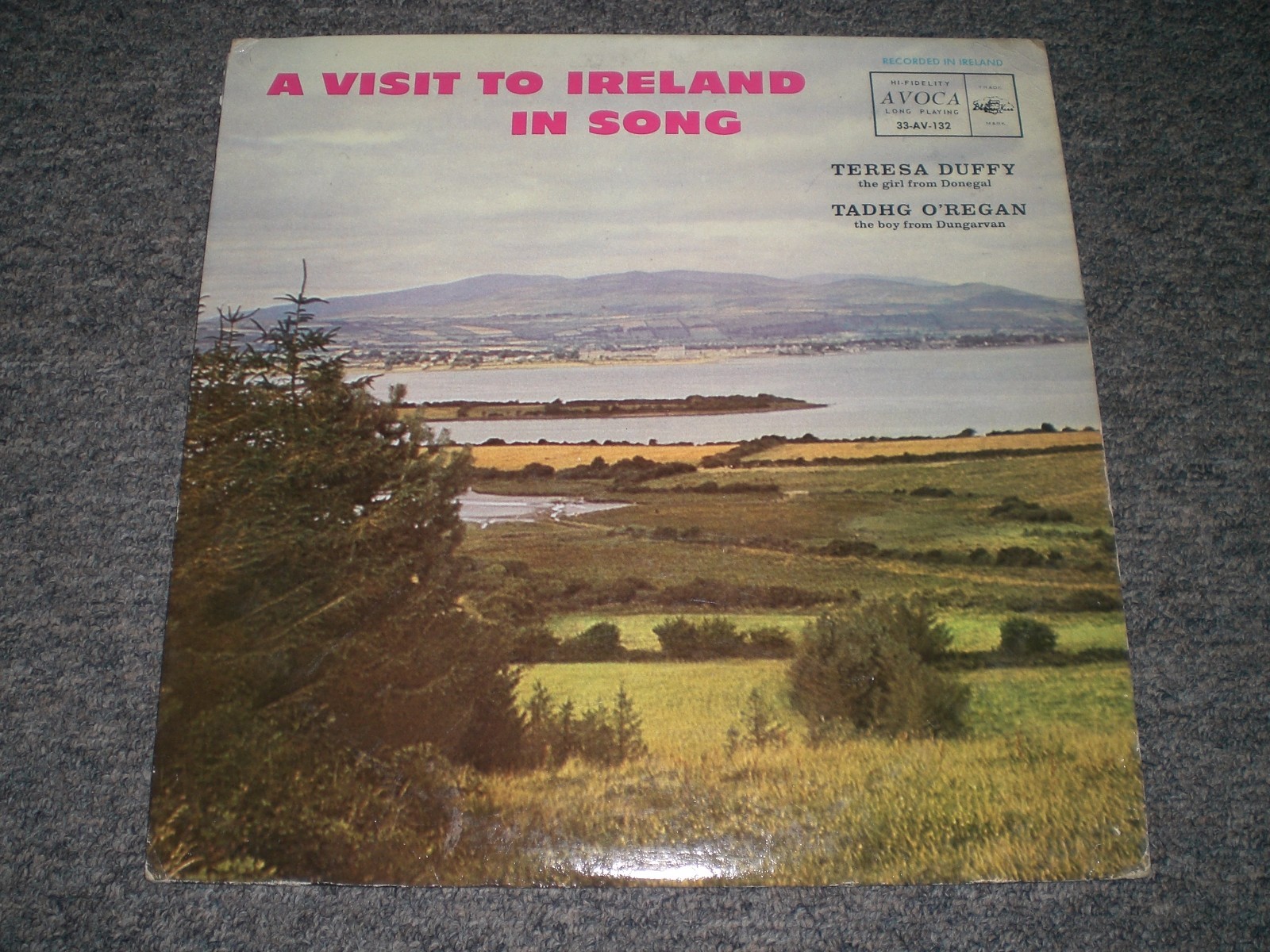 A Visit To Ireland In Song~Teresa Duffy~Tadhg O'Regan~Avoca 33-AV-132~FAST SHIP | eBay