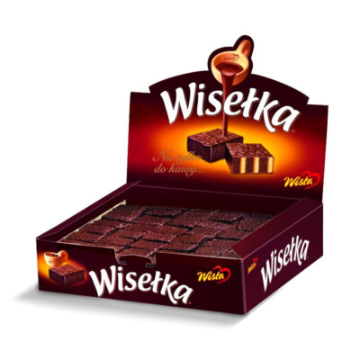 WISELKA Sponge Cake - Layer of Cocoa & Alcohol Covered & Choco 3.5kg ...