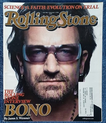 BONO - Rolling Stone Magazine - Cover Story - Nov. 3rd, 2005 - 116 ...