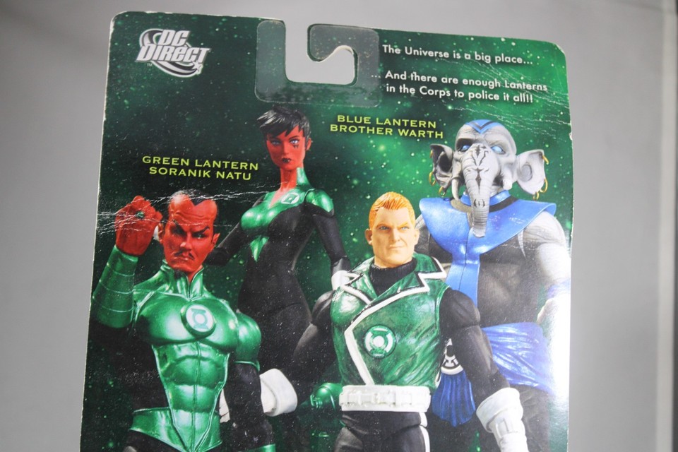 Green Lantern Blue Lantern Brother Warth Action Figure DC Direct New ...