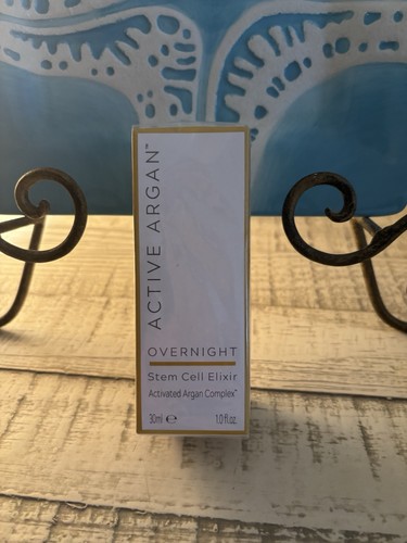 New & Sealed Active Argan Overnight Stem Cell Elixir 1 fl oz Large Size ...