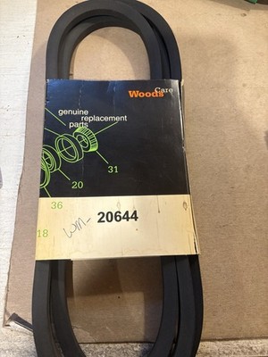 GENUINE OEM NOS WOODS 20644 WM-20644 BELT RDC54 [9776EB] | eBay