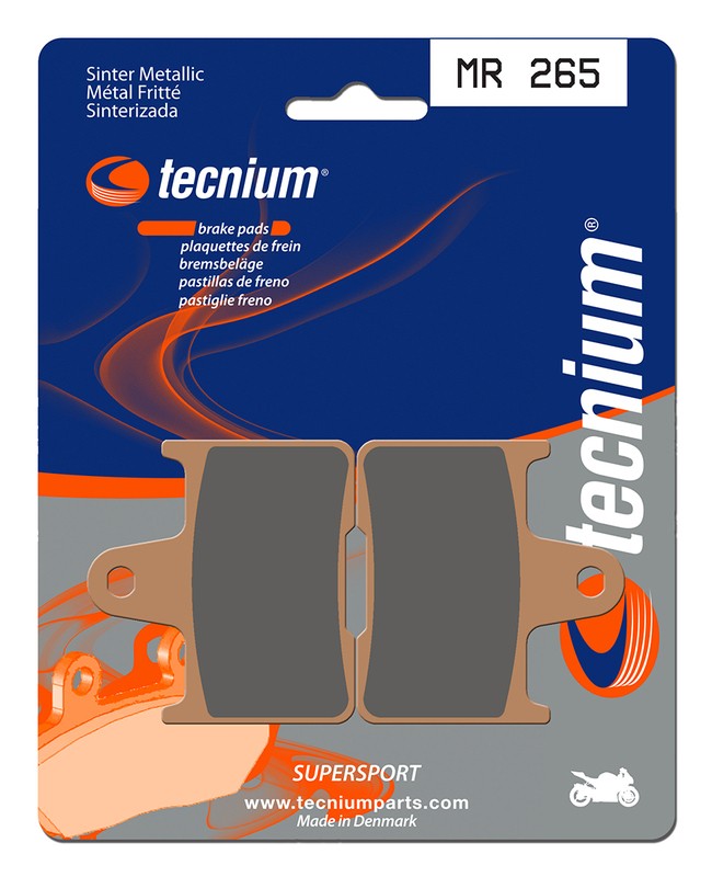 TECHNIUM Performance sintered metal brake pads - MR265 | eBay